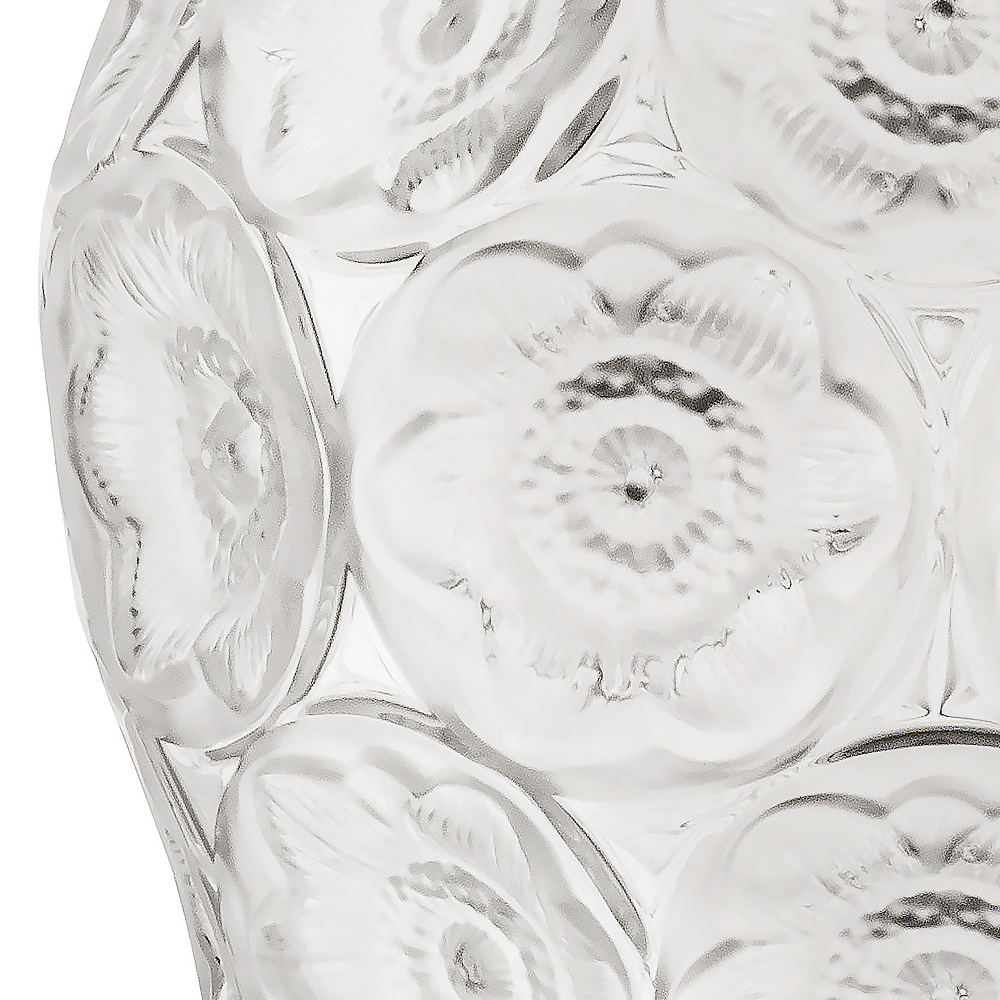 Lalique Anemones vase - Chelsea Design