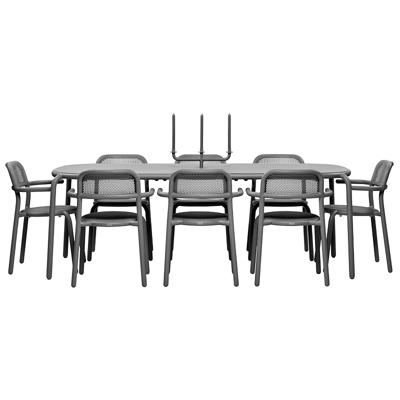 Fatboy Fatboy Toní Armchair Chair with armrest Anthracite - Chelsea Design