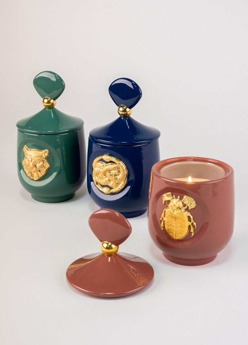 Lladro Luxurious animals Candles Set - Chelsea Design